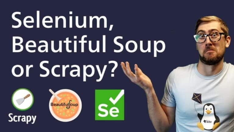 Scrapy Vs. Beautifulsoup Vs. Selenium for Web Scraping | Best Proxy Reviews