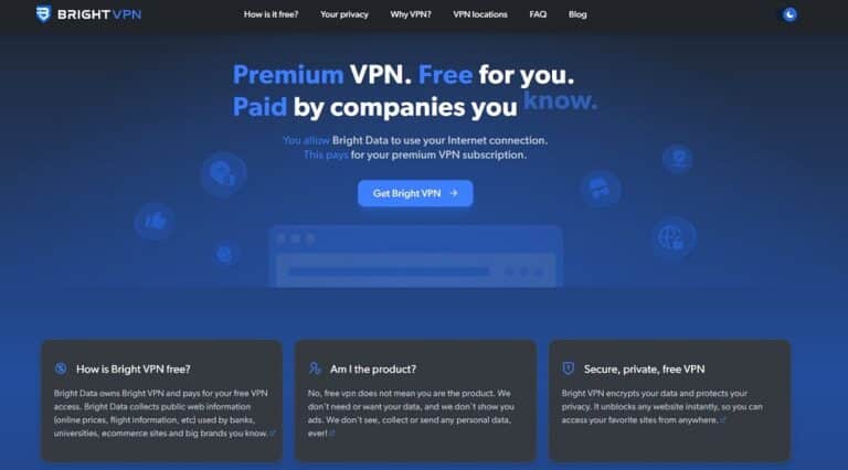 Bright VPN Review 2024 - Is Bright VPN Really Free? *Pros & Cons*