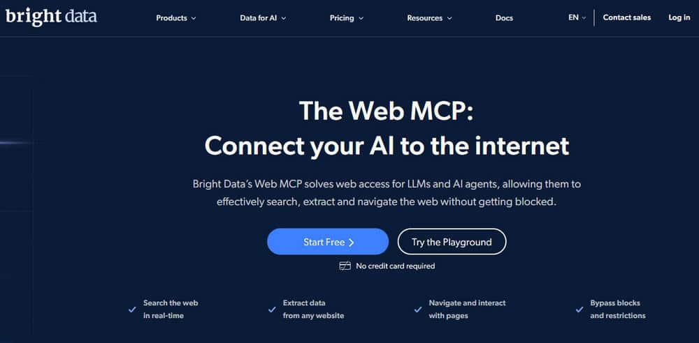 How To Collect Data For LLMs With Bright Data MCP - Best Proxy Review